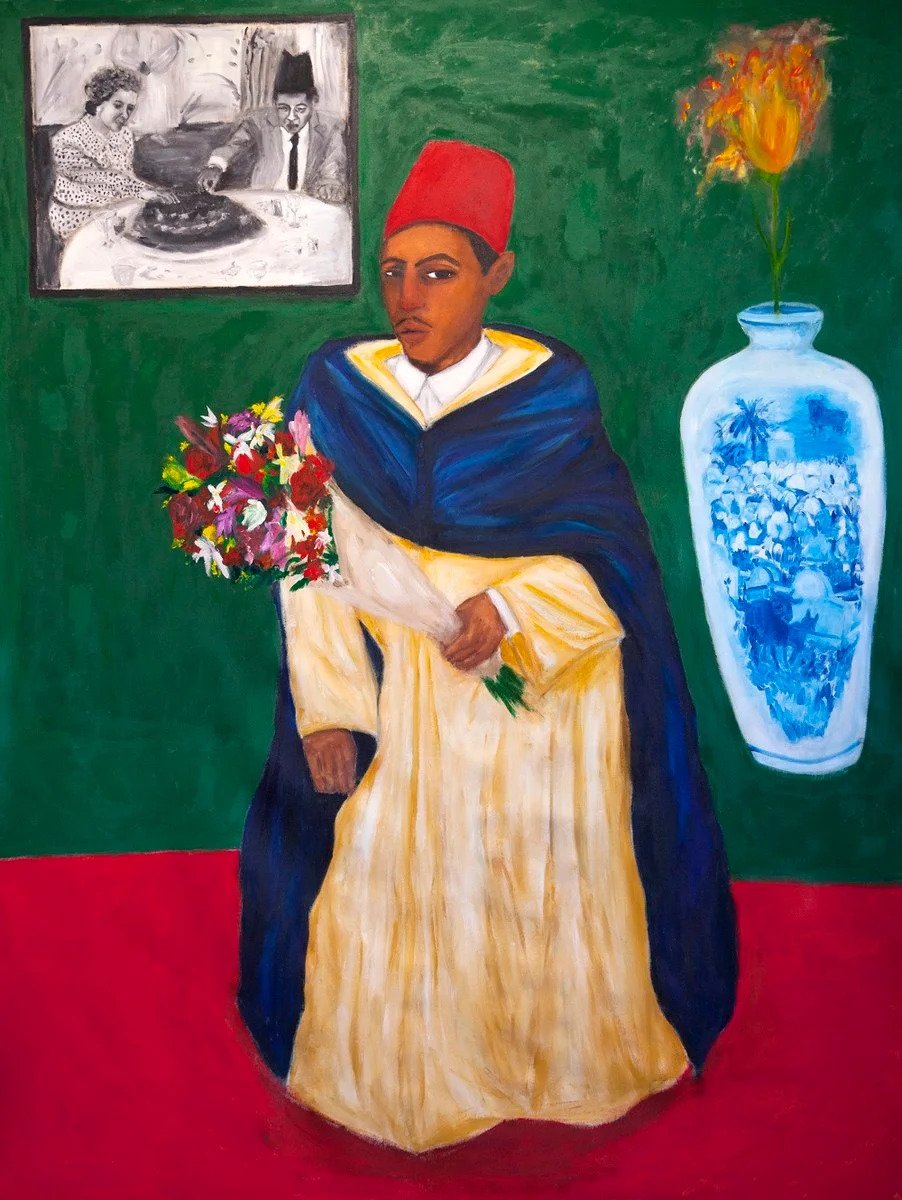 Comment les portraits du peintre marocain Anouar Khalifi saisissent l ...