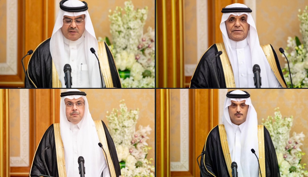 Des ambassadeurs saoudiens désignés prêtent serment devant le roi ...