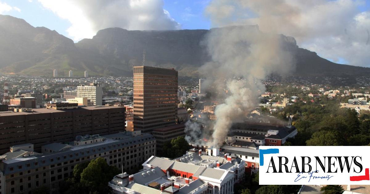 Afrique du Sud: le Parlement en partie détruit par un incendie, un ...