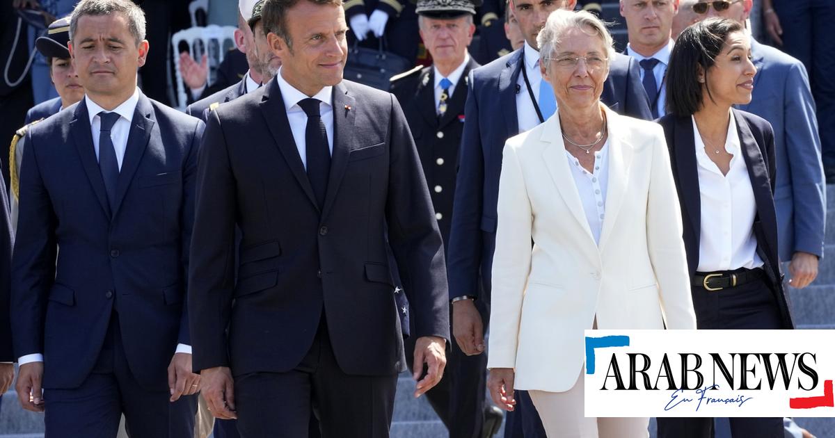 Popularité en baisse pour Borne, celle de Macron fléchit, selon un ...