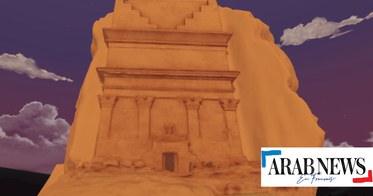 AlUla entre dans le monde virtuel, avec la tombe de Hegra de Lihyan ...