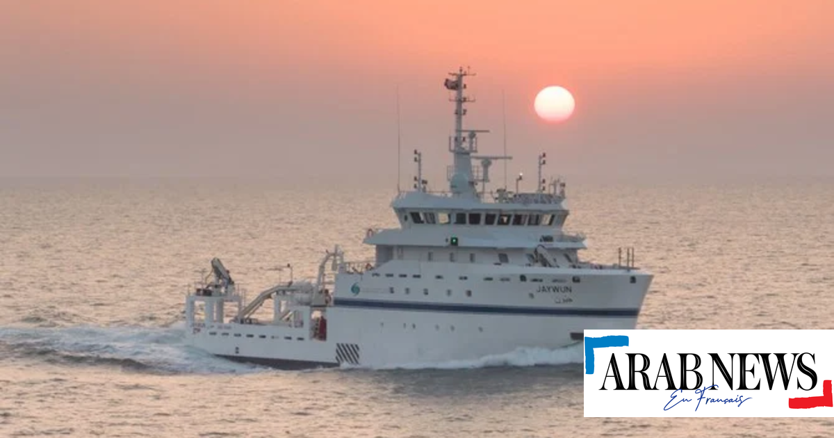 Abu Dhabi lance le navire de recherche marine Jaywun | Arab News FR