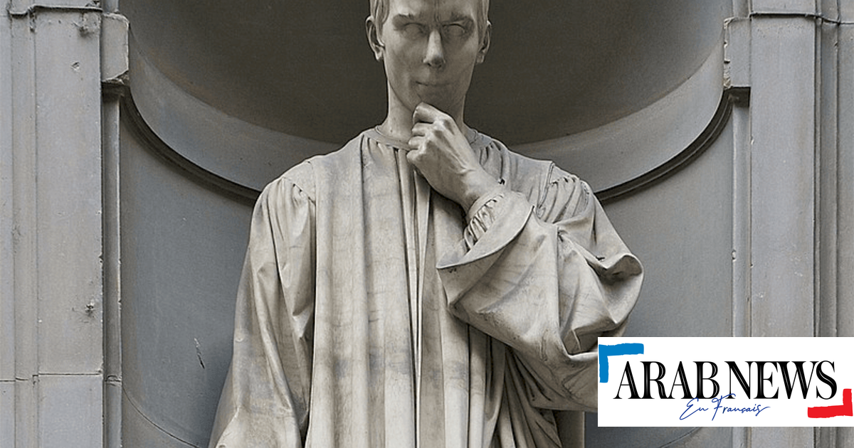 L'éthique de Machiavel | Arab News FR