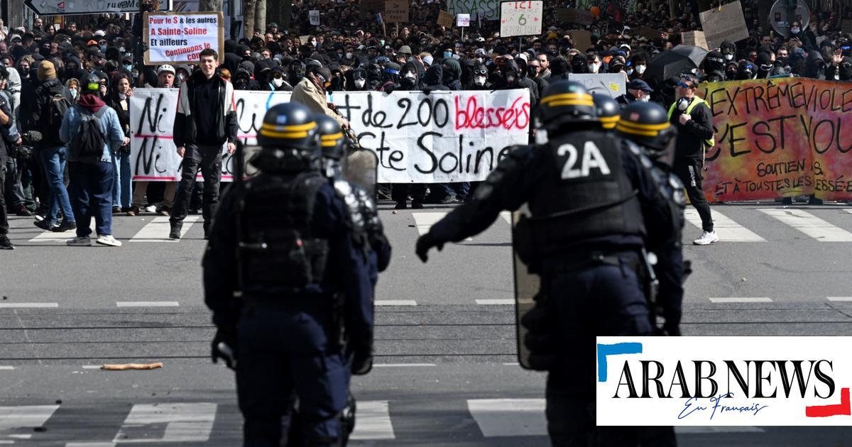 «Sainte-Soline, on n'oublie pas»: Des milliers de personnes manifestent dans plusieurs villes de ...