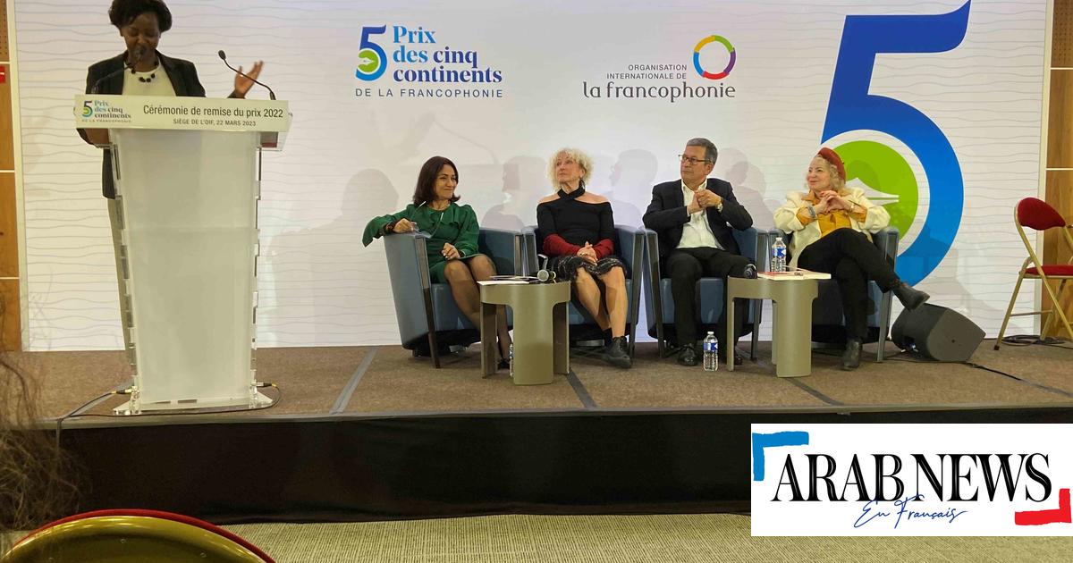 Au siège de l’OIF à Paris, le Prix des cinq continents récompense ...