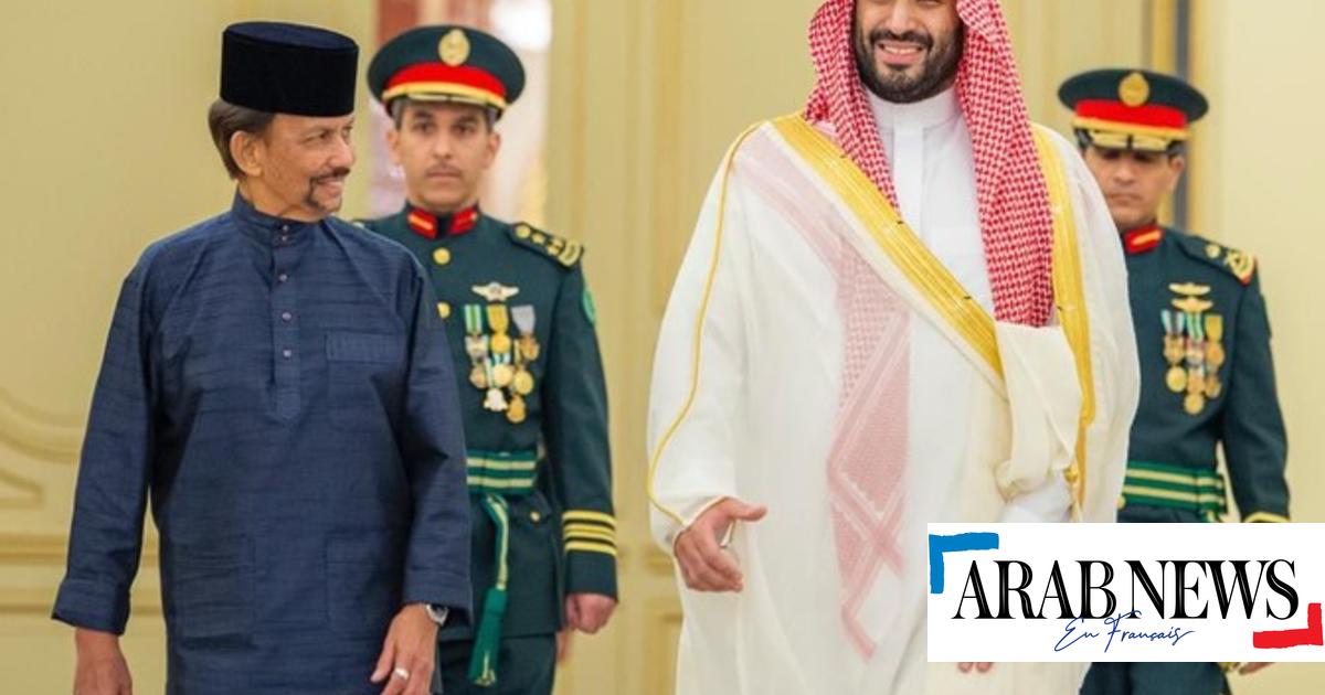 Le prince héritier saoudien reçoit le sultan de Brunei | Arab News FR