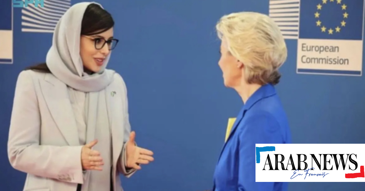 La cheffe de la mission saoudienne auprès de l'UE présente ses lettres ...