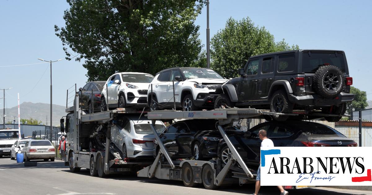 En Arménie, le lucratif commerce de voitures vers la Russie, malgré les ...
