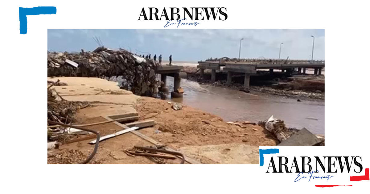 Inondations en Libye: rues submergées et destruction massive à Derna ...