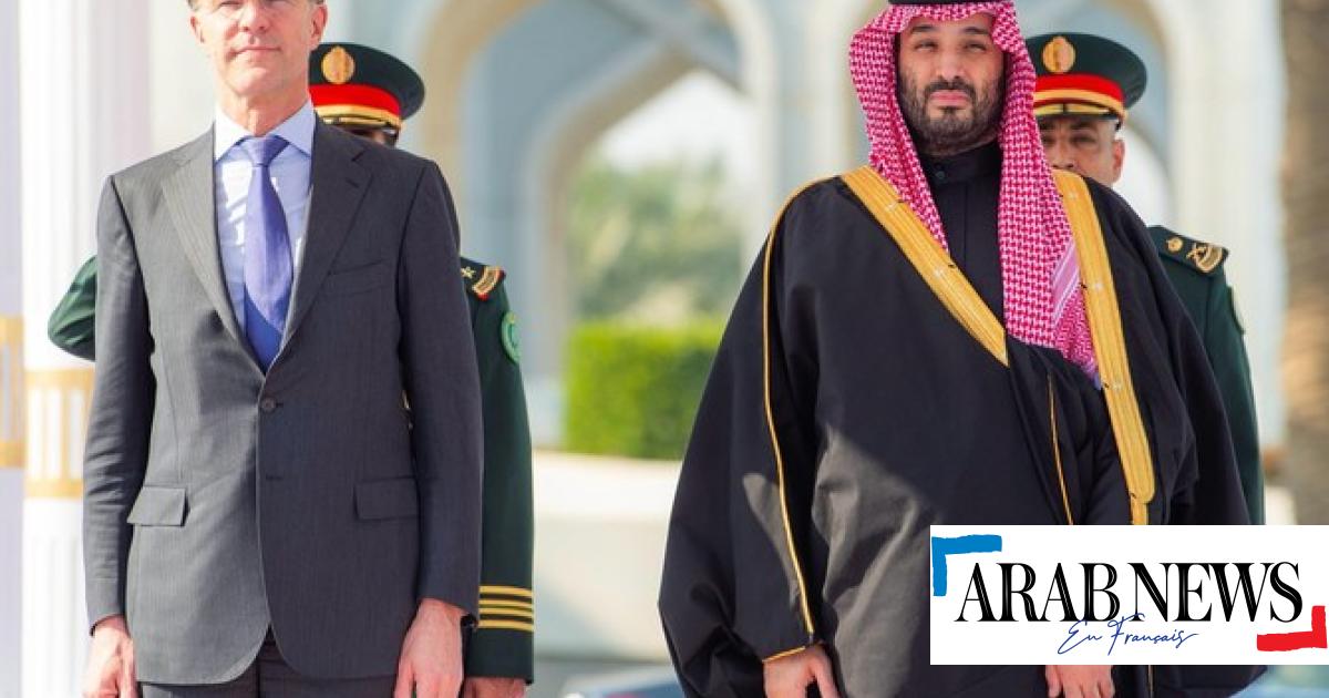 Le prince héritier saoudien reçoit le Premier ministre néerlandais à ...