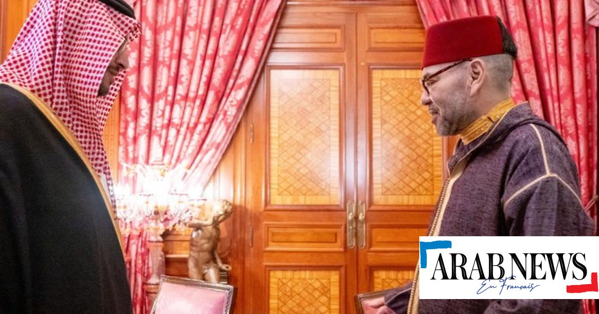 Le roi du Maroc, Mohammed VI, reçoit le prince Turki, ministre d’État ...