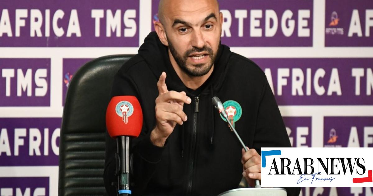 Walid Regragui : Je ne laisse jamais mes sentiments me guider | Arab News FR