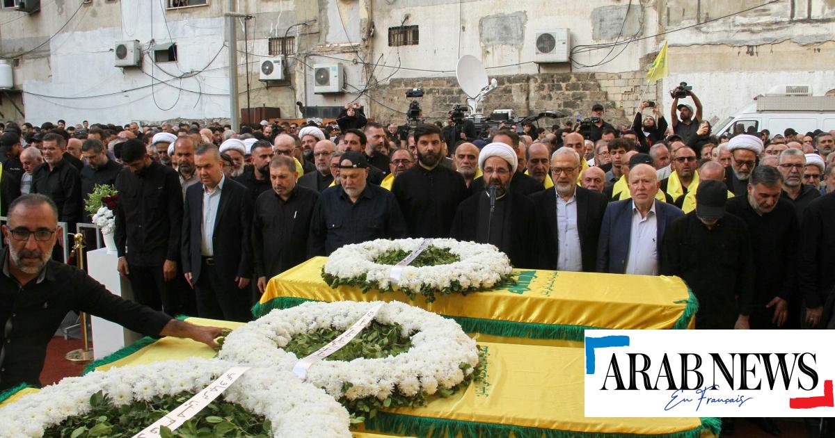 Le Hezbollah enterre son chef militaire tué dans un bombardement ...