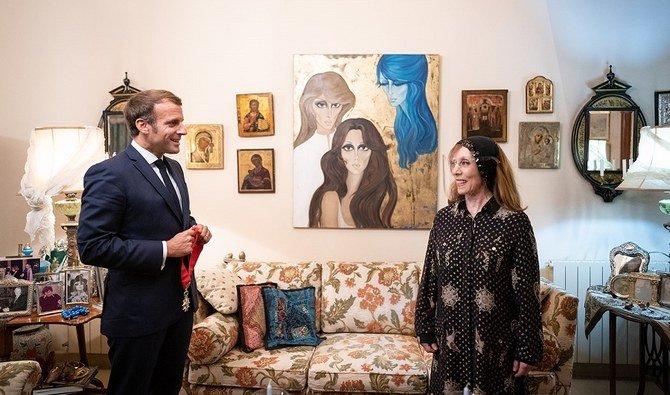 Fairouz reçoit Macron: portrait de « l’ambassadrice du Liban auprès des ...