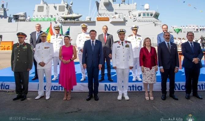 La marine saoudienne lance un nouveau navire de combat en Espagne ...