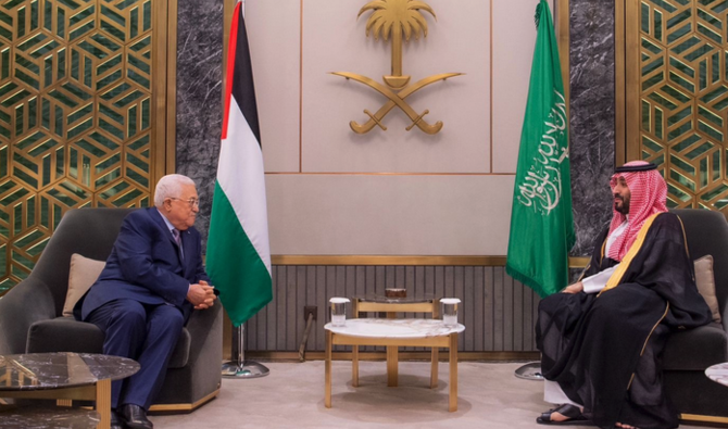 Le prince héritier saoudien reçoit le président palestinien | Arab News FR