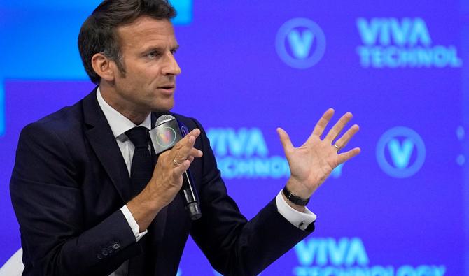 Macron inaugure VivaTech mercredi avec un plan sur l'IA | Arab News FR