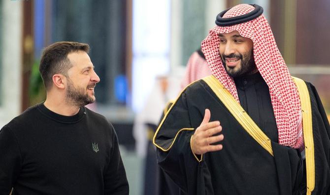 Le prince héritier saoudien reçoit le président ukrainien à Riyad ...
